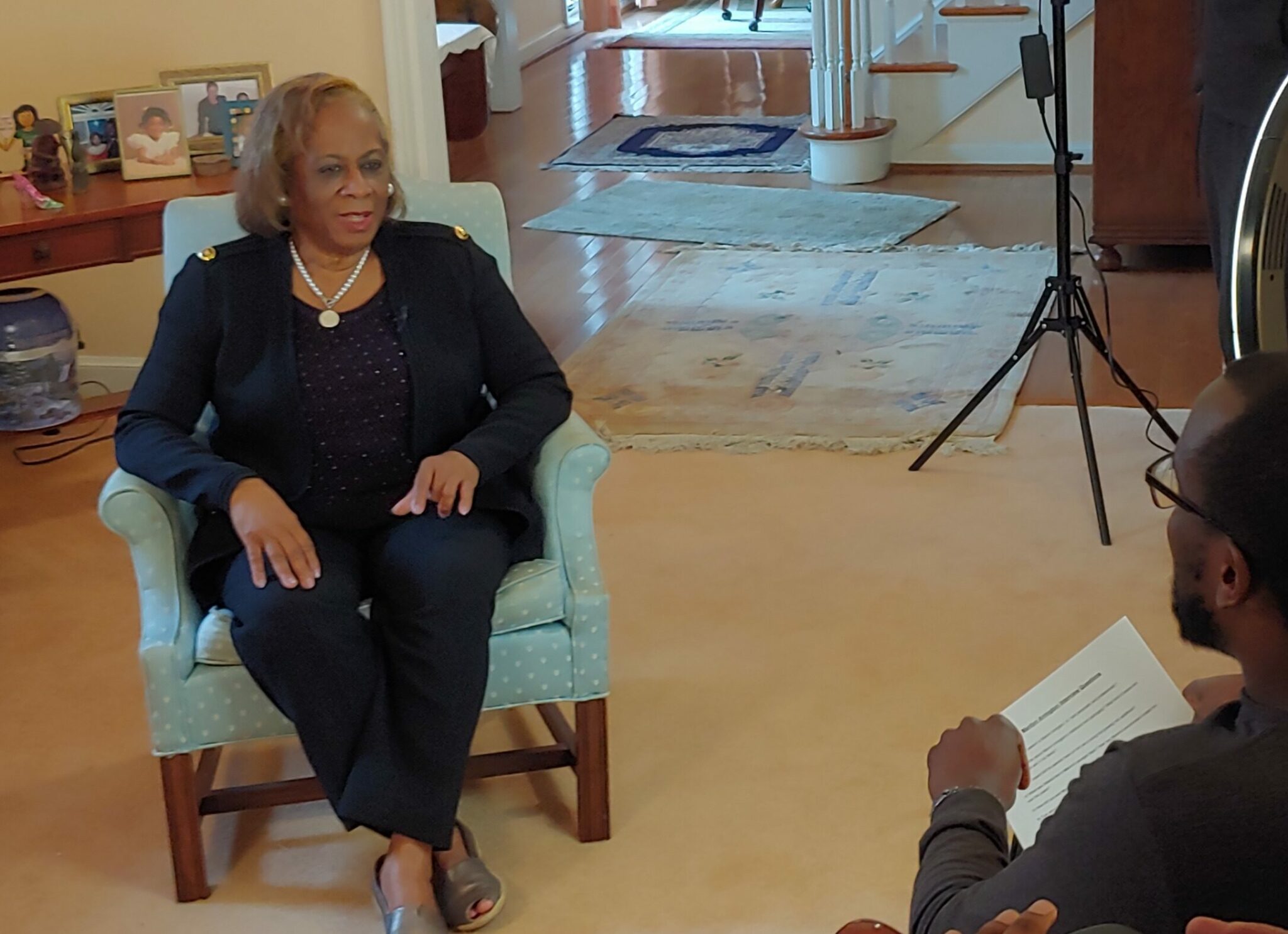 Bo Legs Behind The Scenes Footage Of The Marilyn Arrington Interview ...