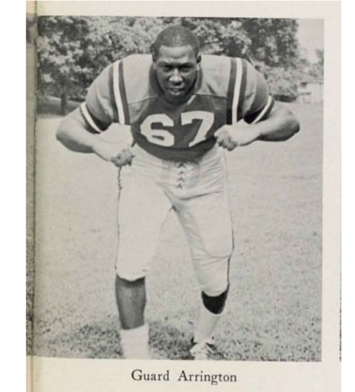 Guard Arrington On The #1963 Clark College Panthers Football Team – Bo ...